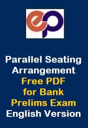 Parallel Seating Arrangement Free PDF for Bank Prelims Exam Set 1 ...